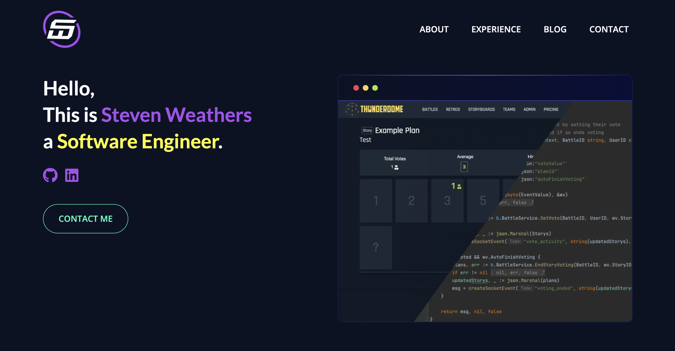 Steven Weathers, Sr. Software Engineer
